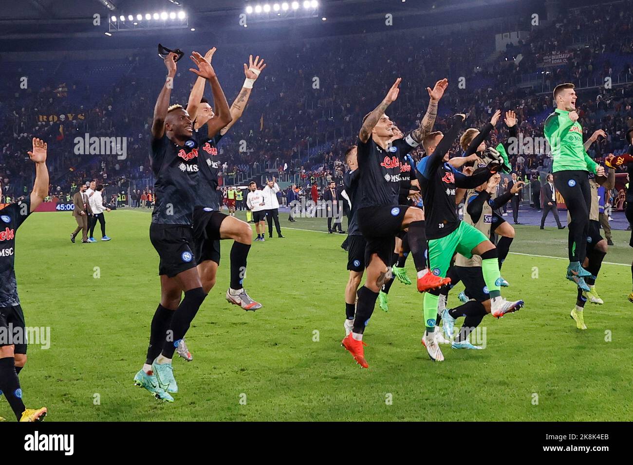 Stade Olimpico, Rome, Italie, 23 octobre 2022, Victor Osimhen de Napoli ...