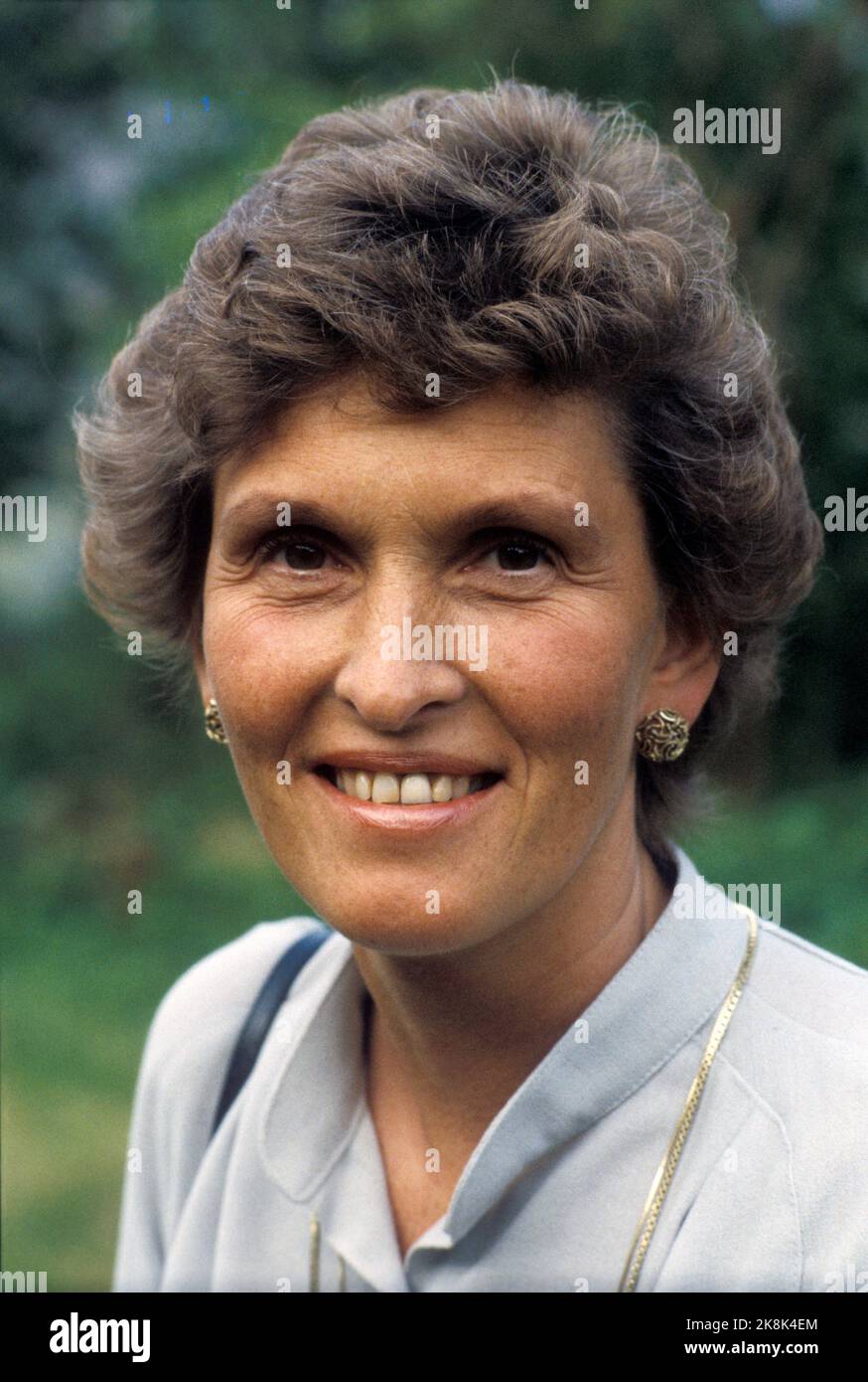 Oslo 19820602 elsa eriksen Banque de photographies et d’images à haute ...