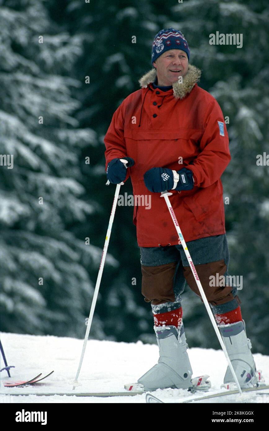 Kvitfjell 19920307 petter ronningen Banque de photographies et d’images à haute résolution - Alamy