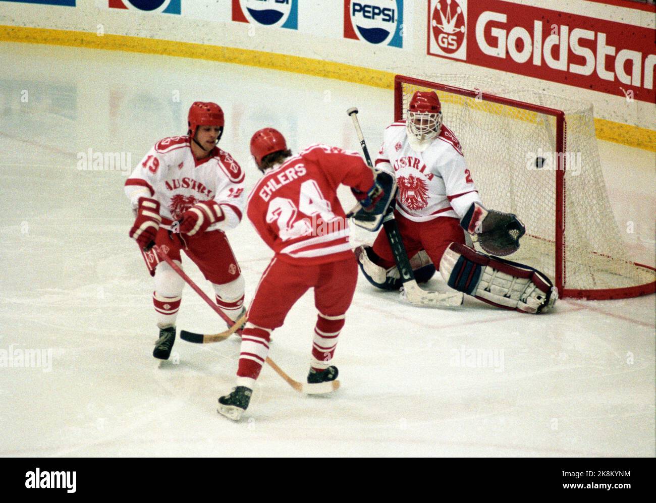 Lillehammer 19890402 coupe du monde de hockey sur glace en Norvège ...