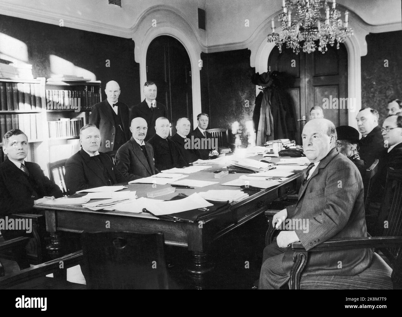 Professeur oscar david Banque d'images noir et blanc - Alamy