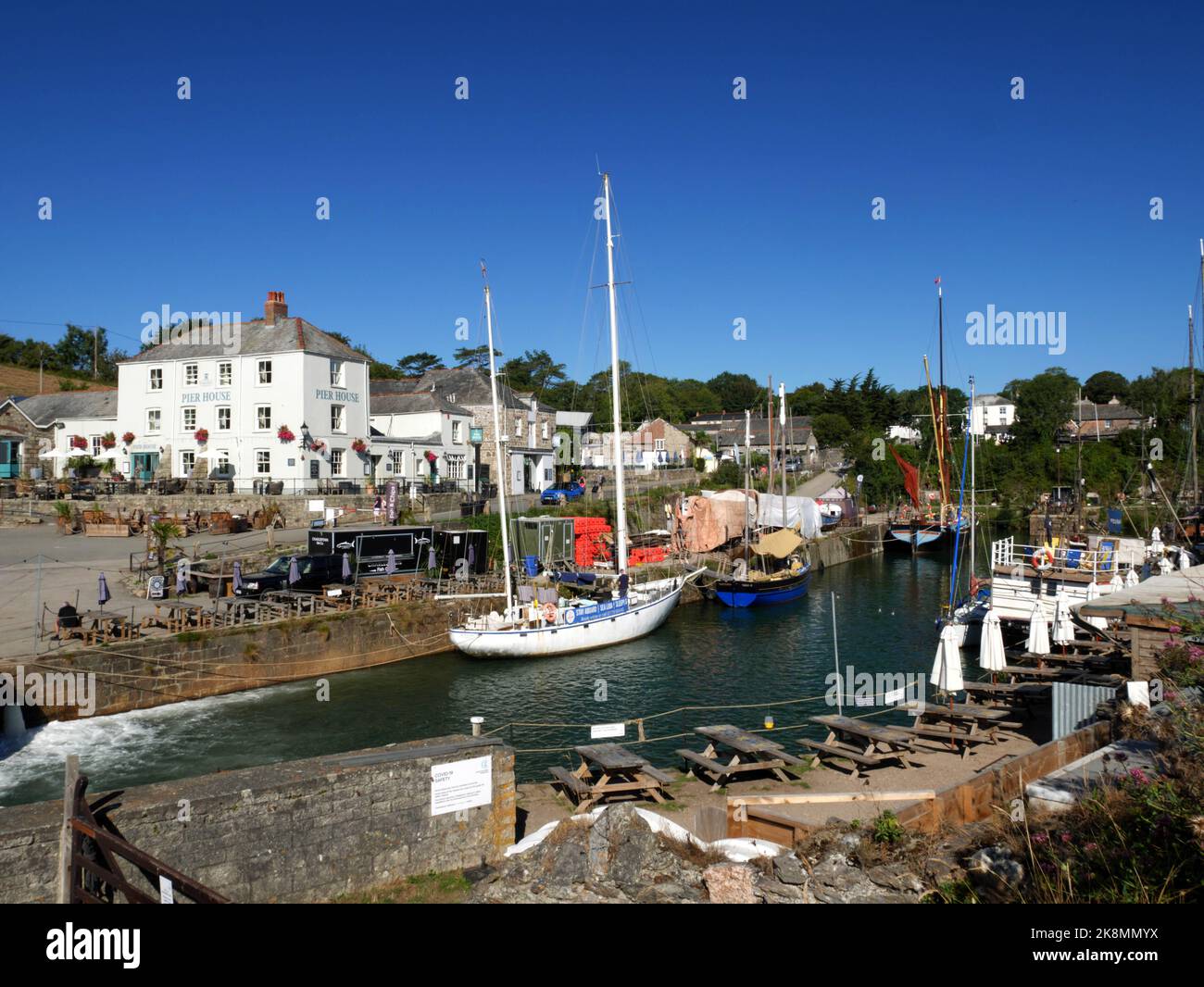Port de Charlestown, St Austell, Cornwall. Le lieu de tournage de The ...