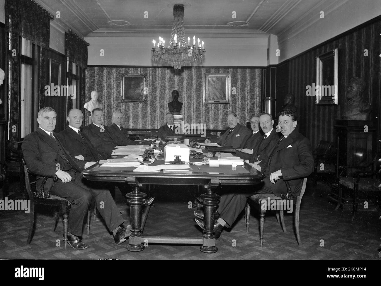 Premier ministre johan ludwig mowinckel Banque de photographies et d ...