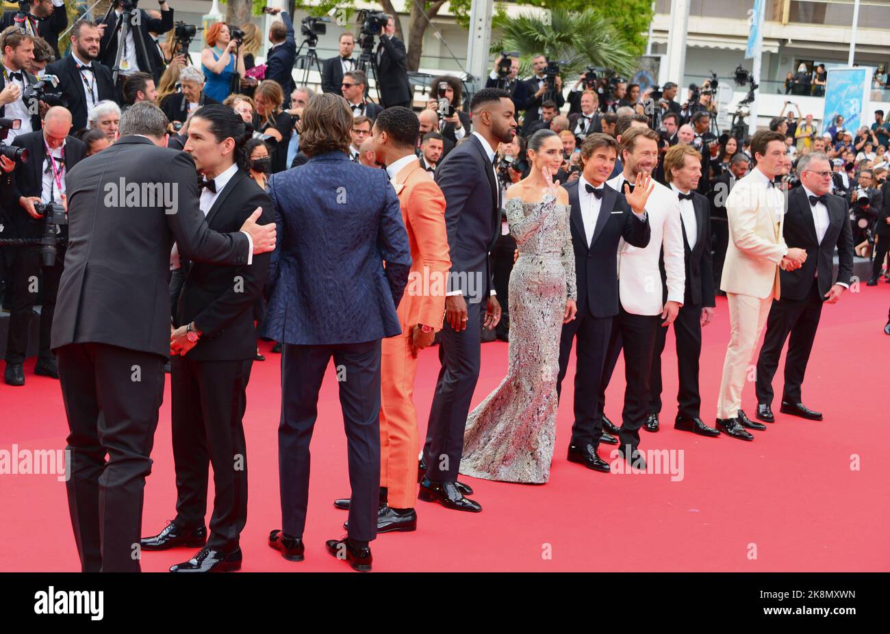 Équipe du film « Top Gun: Maverick » : Jon Hamm, Danny Ramirez, Lewis ...