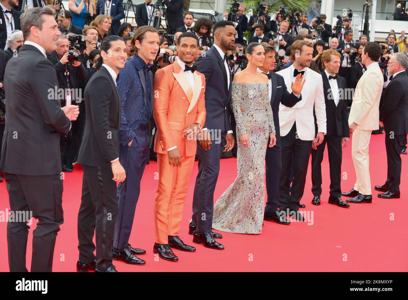 Équipe du film « Top Gun: Maverick » : Jon Hamm, Danny Ramirez, Lewis ...