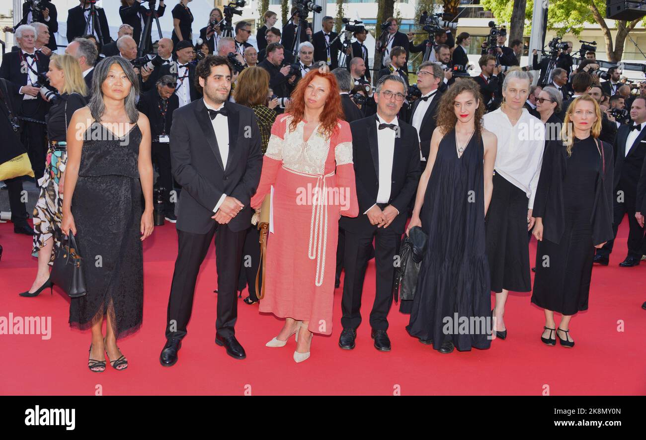 L'équipage du film 'Mariupolis 2': Uljana Kim, Omar El Kadi, Irina ...