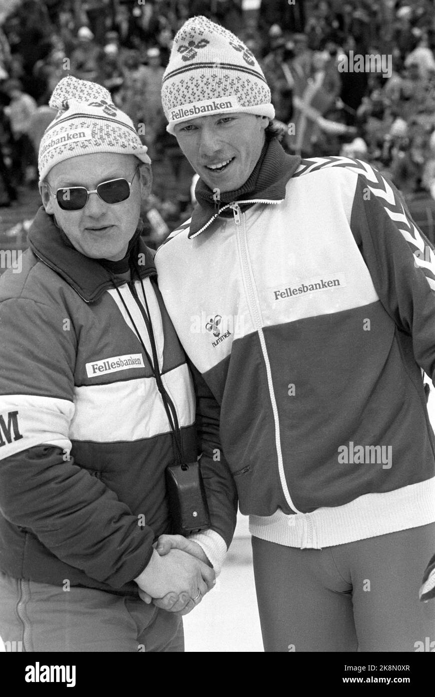 Coupe du monde de patinage 1984 geir karlstad remporte 2 médailles ...