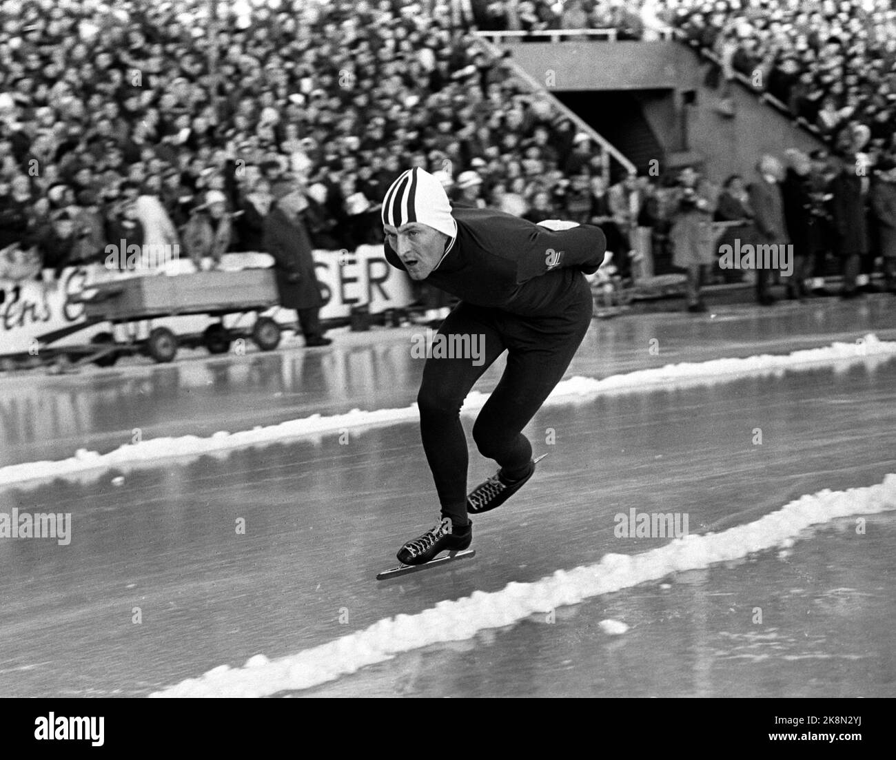 Oslo 19680128 patinage Banque de photographies et d’images à haute ...