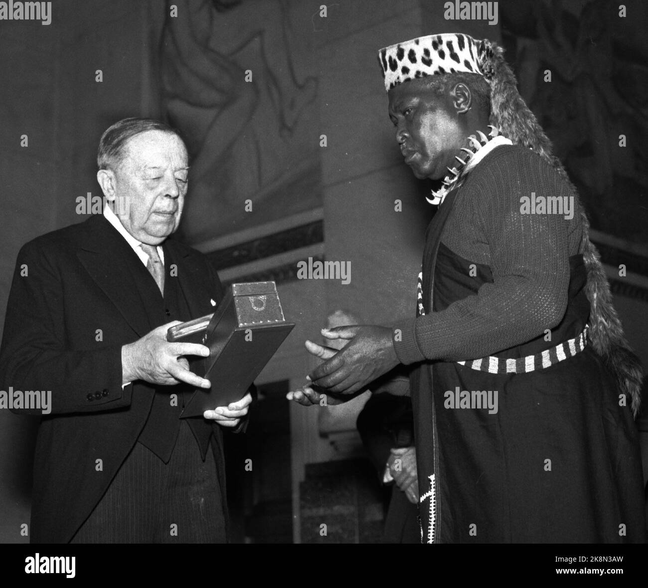 Oslo 19611210 le prix de la paix Banque de photographies et d’images à ...