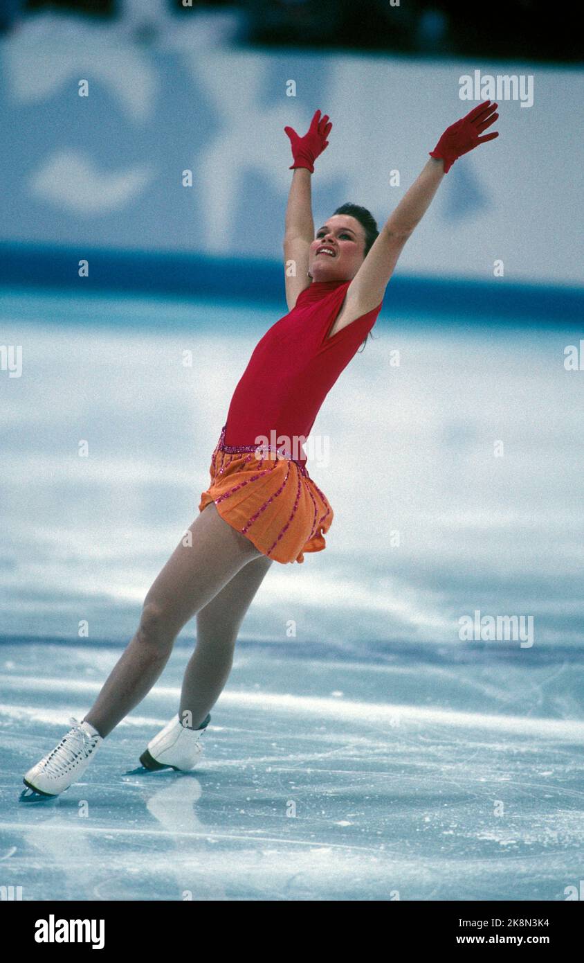Johnny syversen ntb bonheur patinage artistique jeux olympiques seul ...