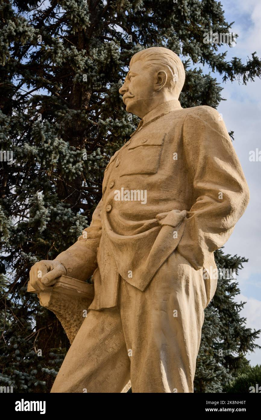 Statue von Josef Staline, sowjetischer Diktator und Gewaltherrscher ...