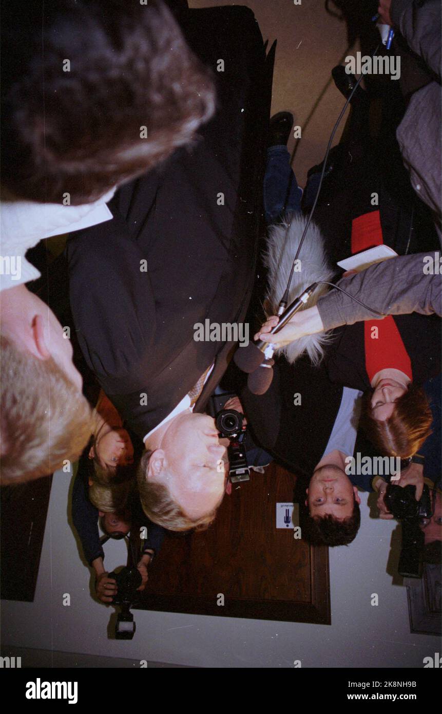 Le meurtre de birgitte tengs l'acquittement du cousin Banque de photographies et d’images à ...