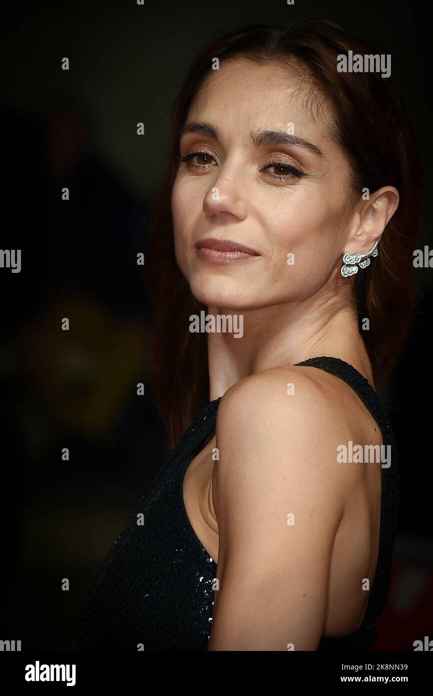 L'actrice italienne Cristiana dell'Anna au Festival du film de Rome ...