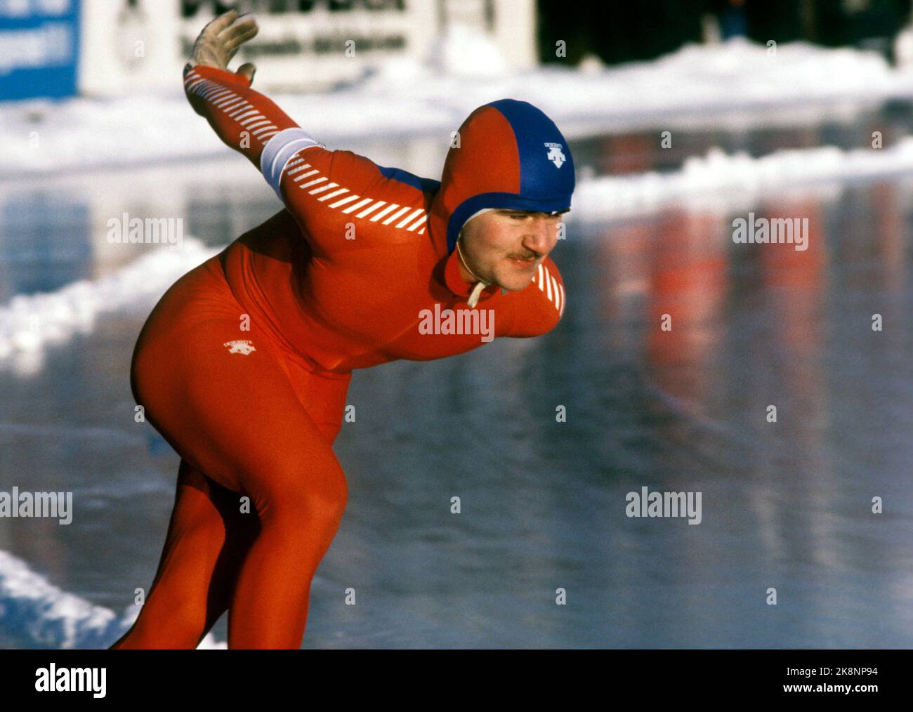 Bjorn sigurdson ntb ntb skate plein figure action Banque de ...