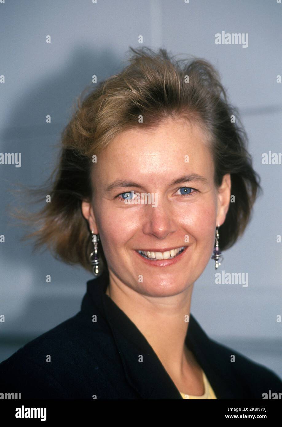 Oslo 19920824 aina edelmann Banque de photographies et d’images à haute ...