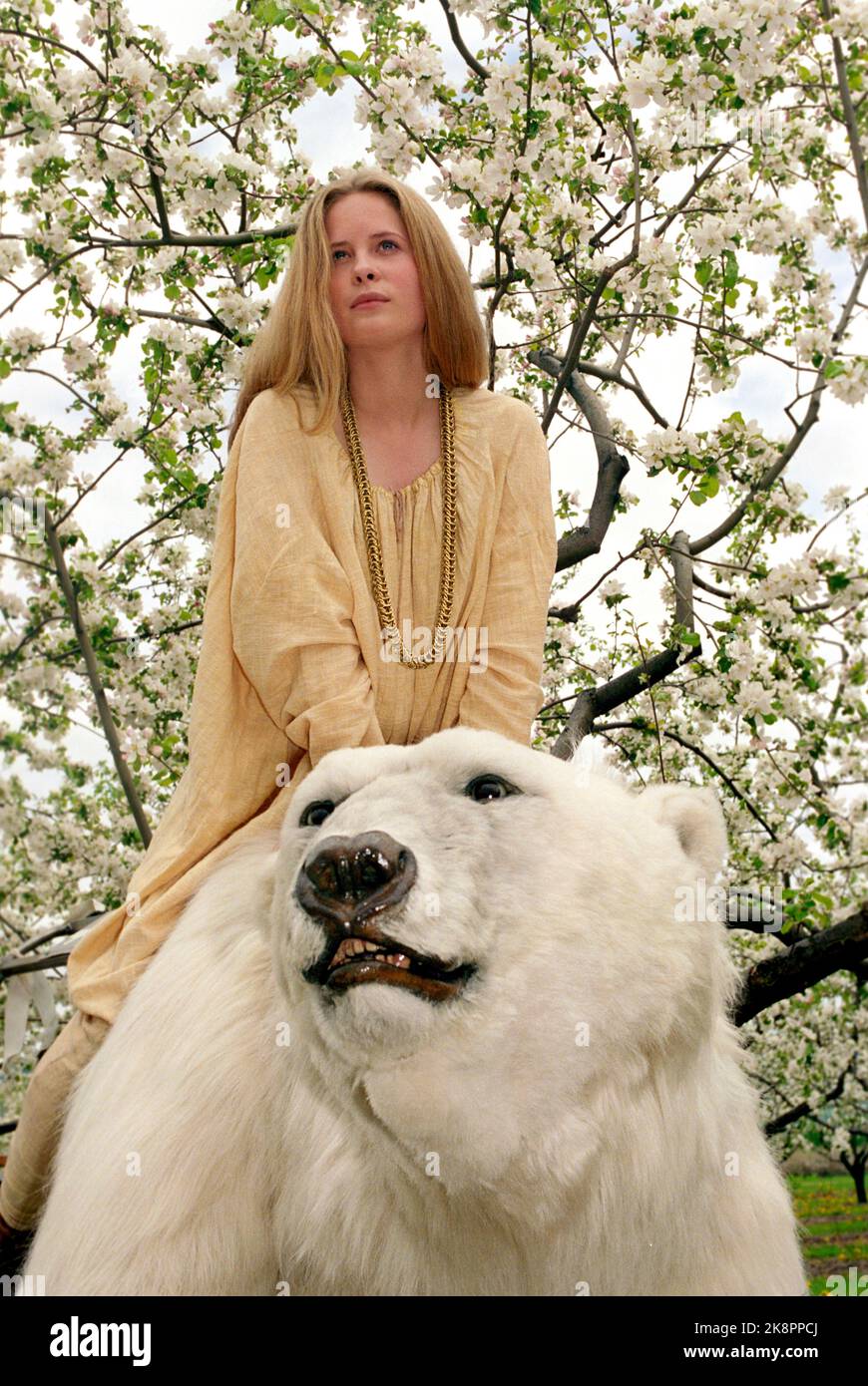 Lier 19910527: Acteur Maria Bonnevie pendant le tournage où Bonnevie ...