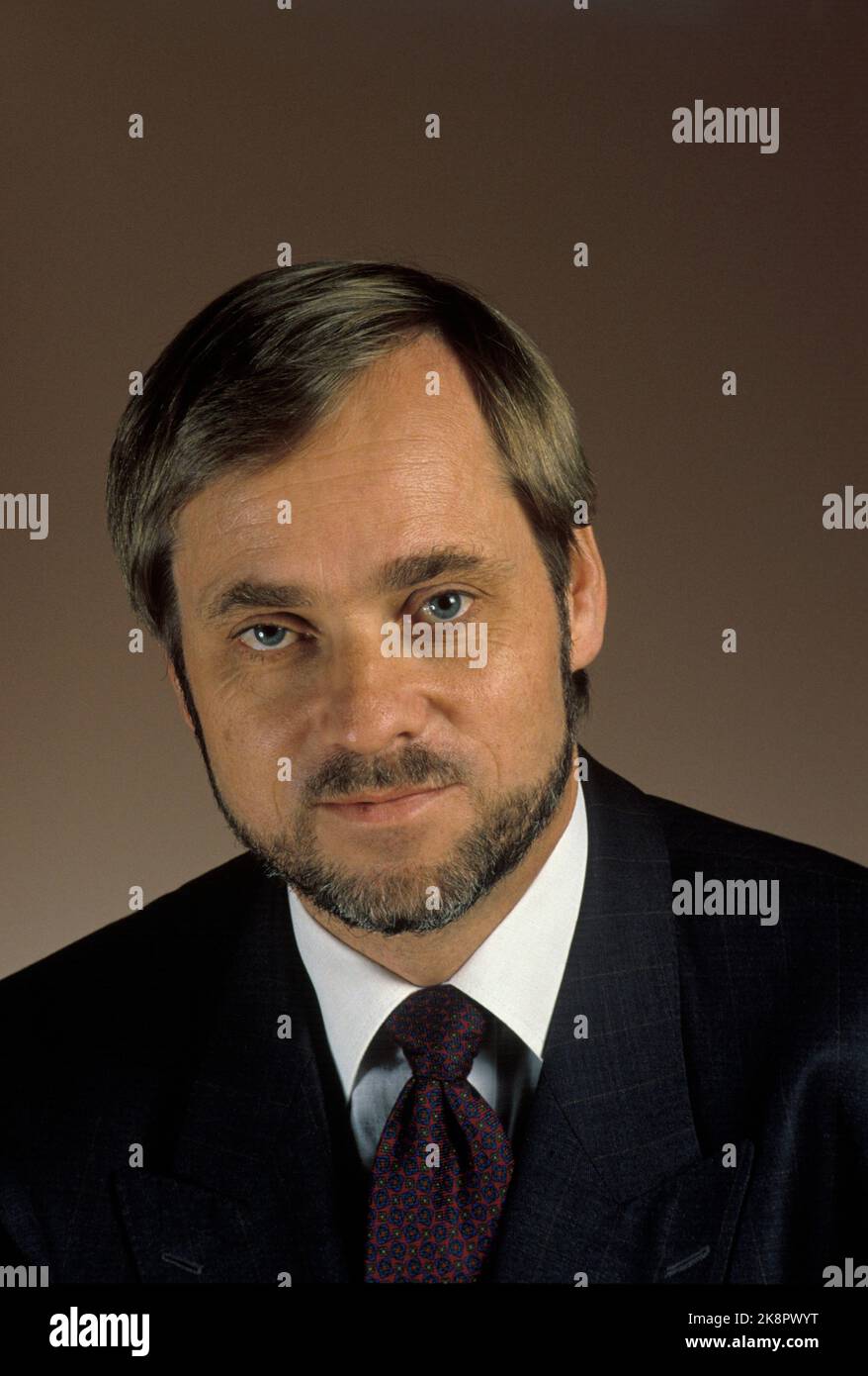 1989 politicien de droite jan petersen photo Banque de photographies et ...
