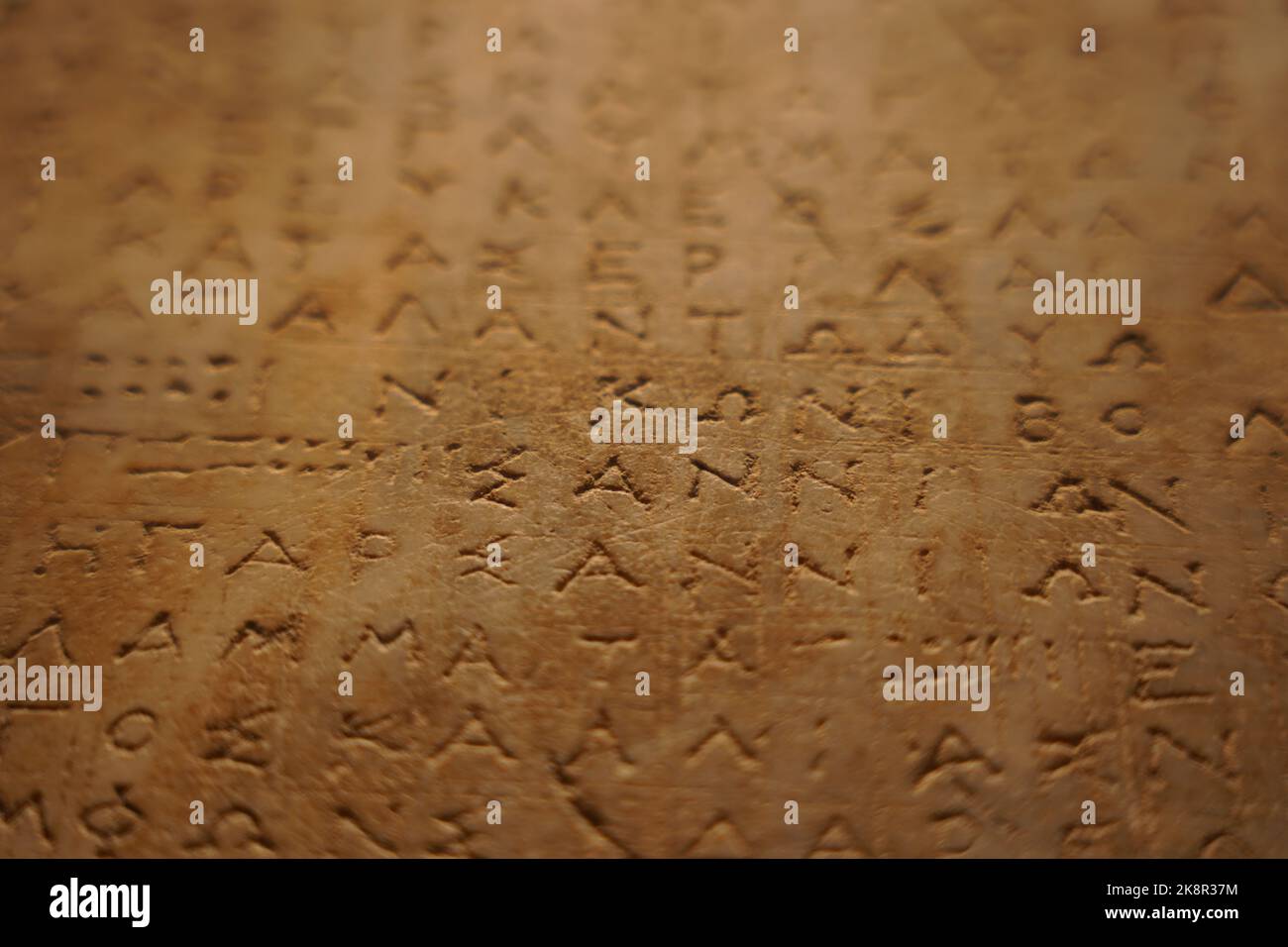 Ancient greek alphabet Banque de photographies et d’images à haute ...