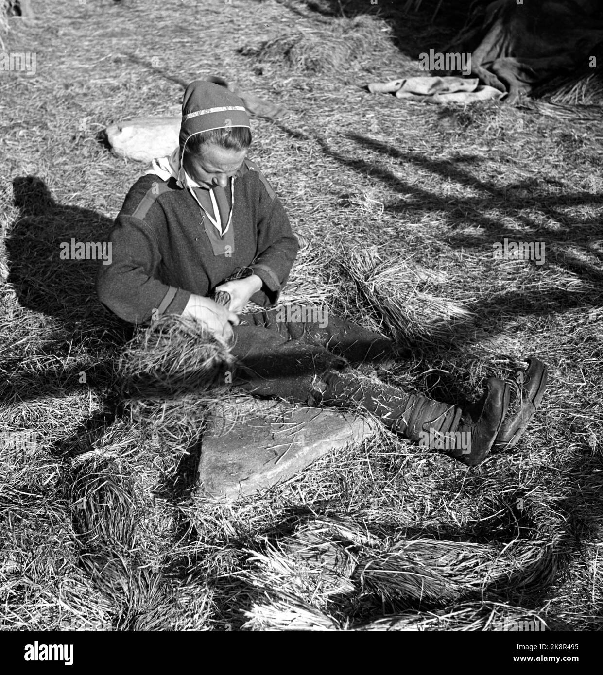 Karasjok sept 1946 la vie quotidienne dans le nord de la Norvège après ...