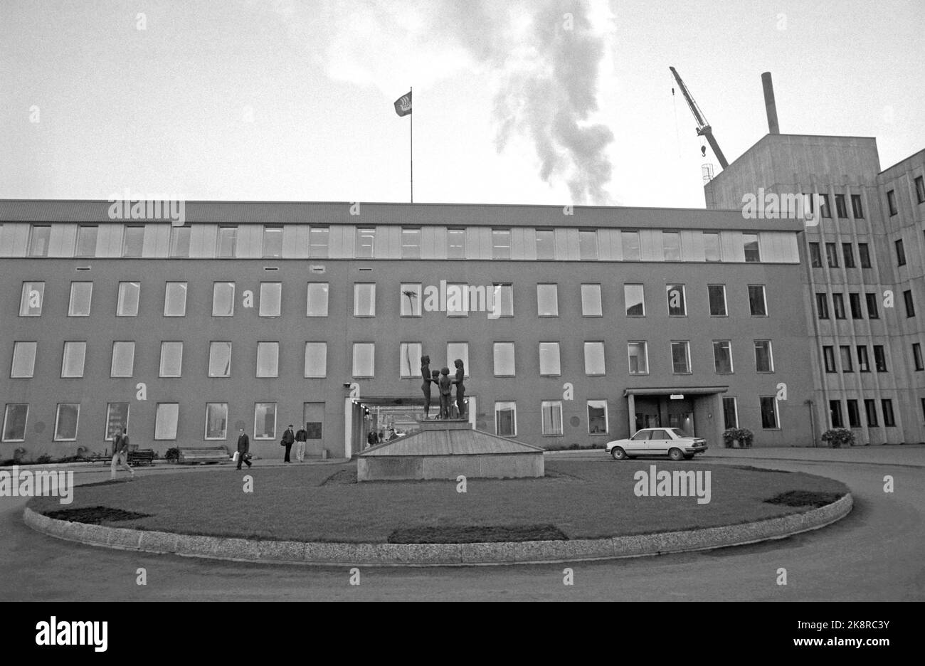 Klorgassfabrikken norsk hydro porsgrunn Banque de photographies et d ...