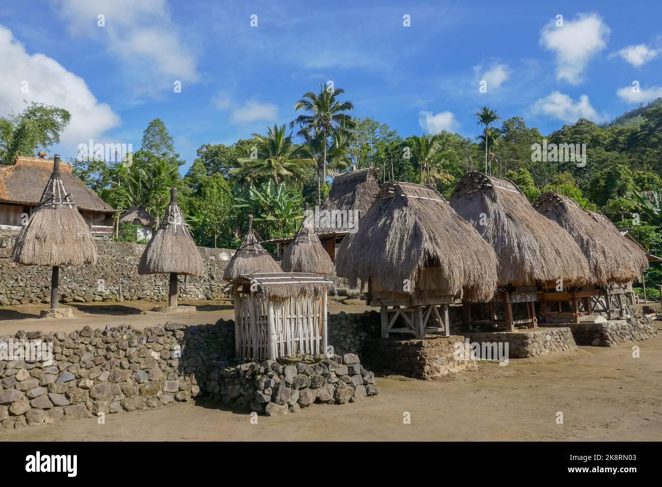 Indonesia flores island luba village Banque de photographies et d ...