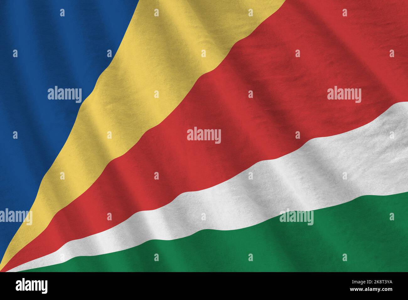 Drapeau historique des seychelles Banque de photographies et d’images à ...