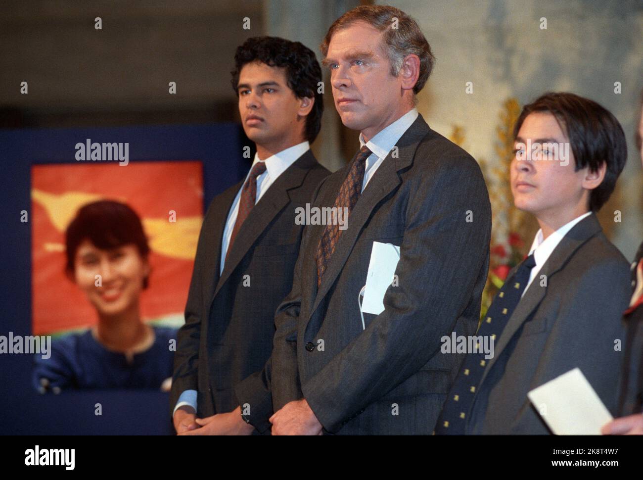 Oslo 19911210 : Prix Nobel de la paix 1991. Prix Nobel de la paix pour ...