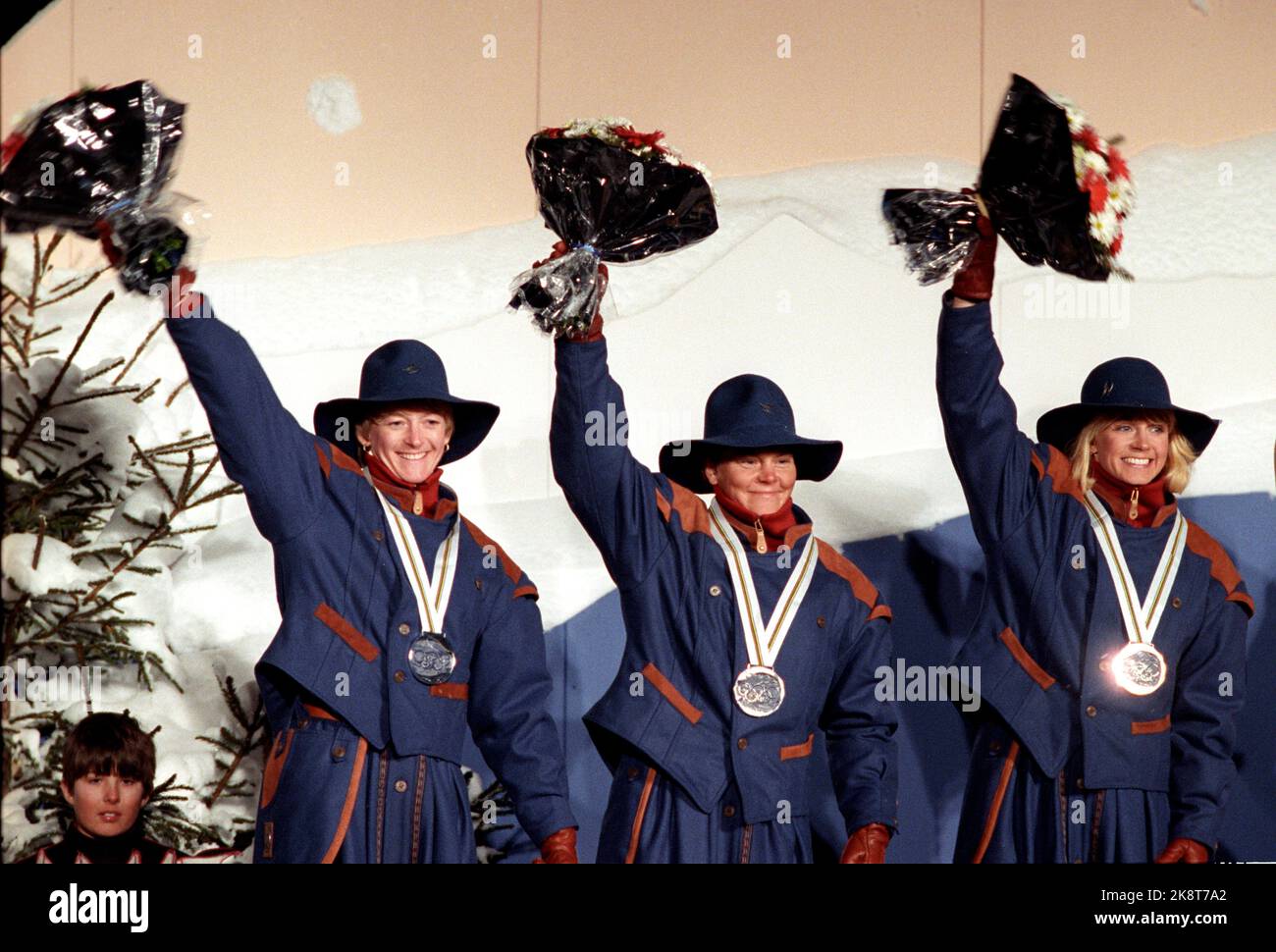 Les Saisies, France Jeux olympiques d'hiver de 19920217 à Albertville ...