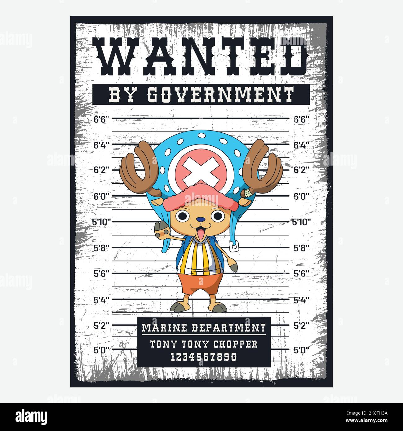 Onepiece poster Banque d'images vectorielles - Alamy