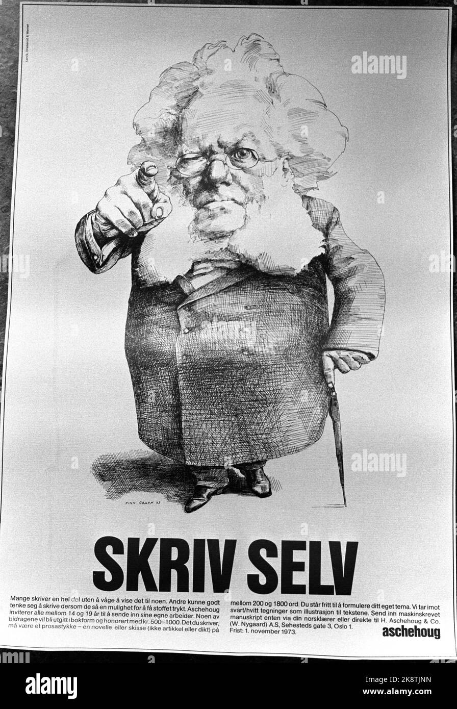 13 juin 1975 d'Oslo. Finn Graff remporte le prix de l'association de ...