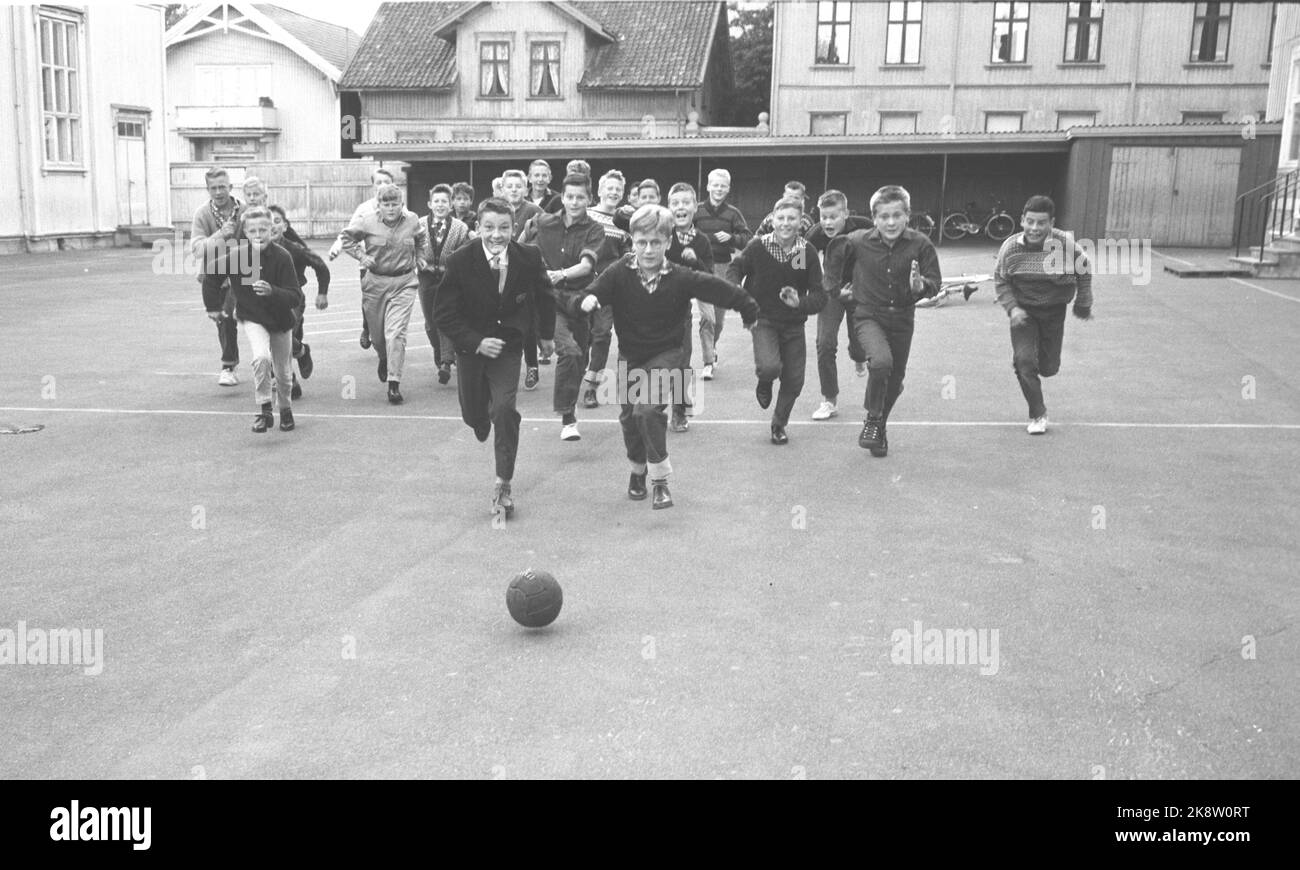 Skien 19620714. Lors du tout premier tournage de Stompa & Co., 11 ...