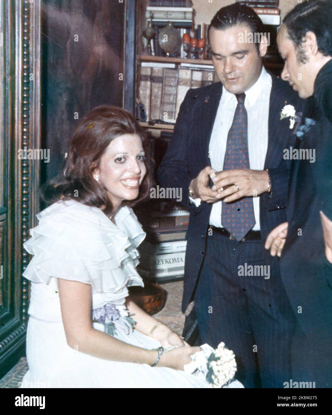 22 juillet 1975, Athènes, Grèce: CHRISTINA ONASSIS, une des femmes les ...