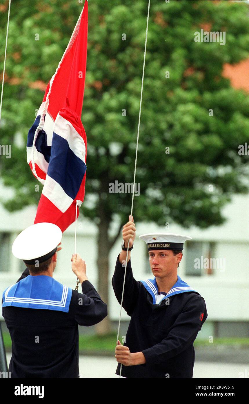 Drapeau royal de la marine Banque de photographies et d’images à haute ...