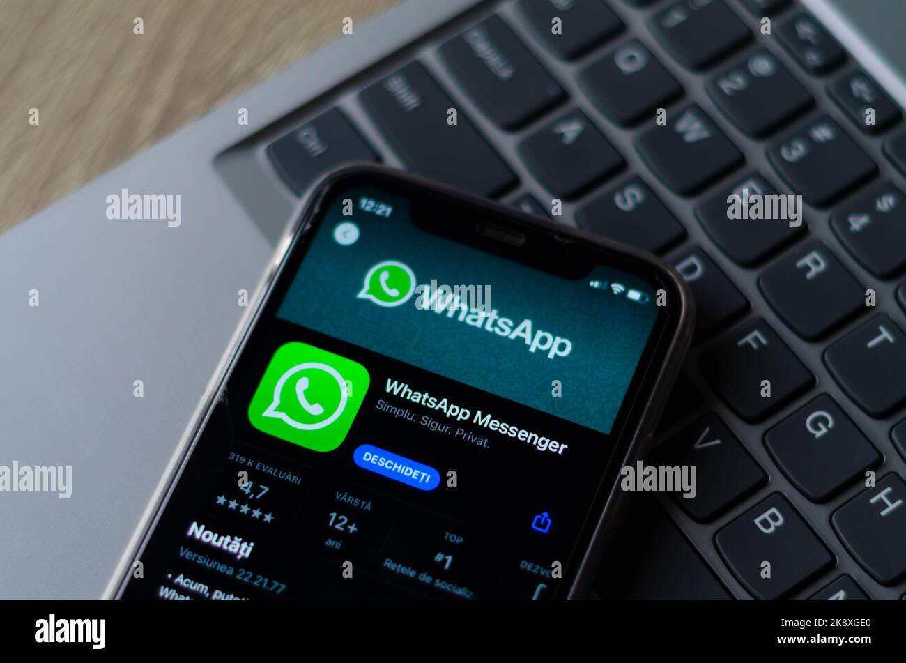 Whatsapp web Banque de photographies et d’images à haute résolution - Alamy