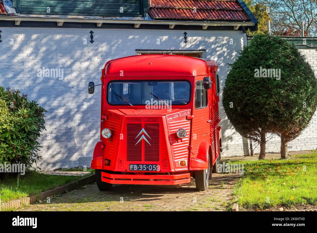 westerland, pays-Bas. Septembre 2022. Une vieille Citroën van HY des ...