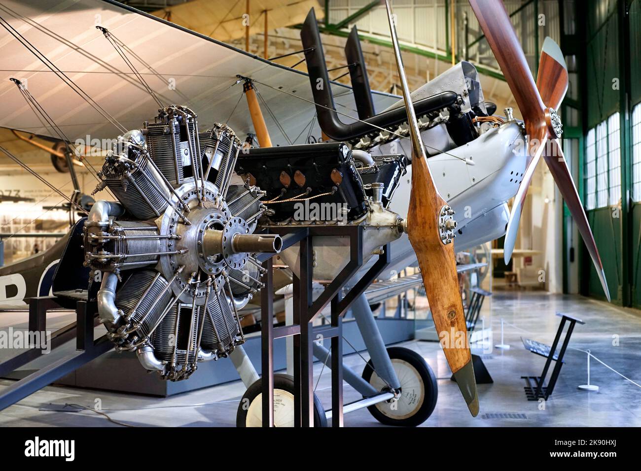 Ww1 aircraft engine Banque de photographies et d’images à haute ...