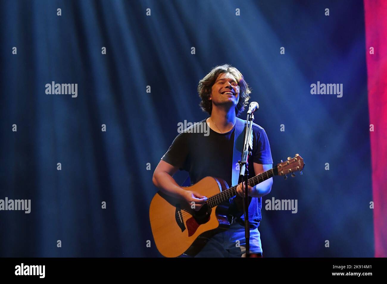 Rio de Janeiro, Brésil, 21 octobre 2022. Chanteur et multi ...