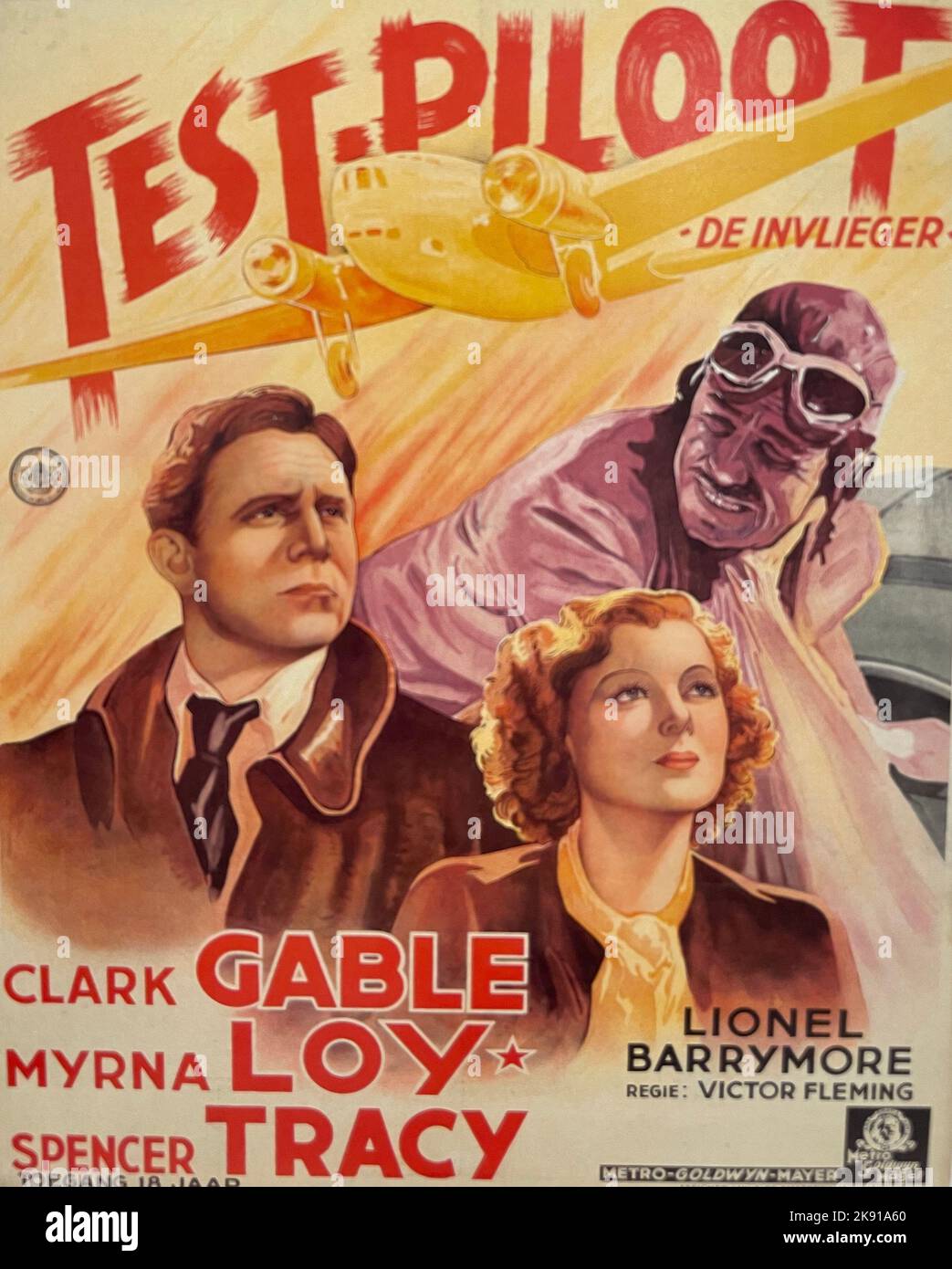 Test pilot 1938 clark gable Banque de photographies et d’images à haute ...