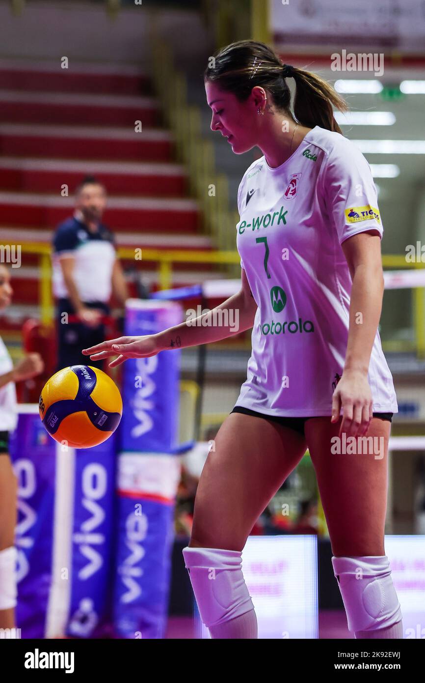 Rosamaria Montibeller #7 de UYBA Unet E-work Busto Arsizio pendant le ...