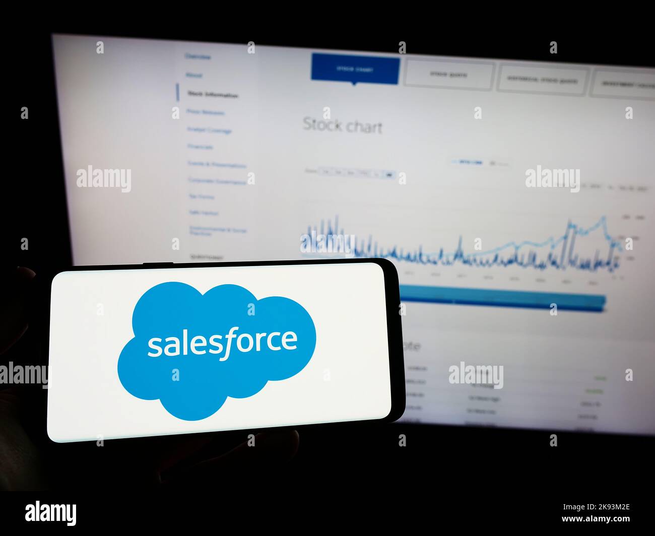 Salesforce logo Banque de photographies et d’images à haute résolution ...