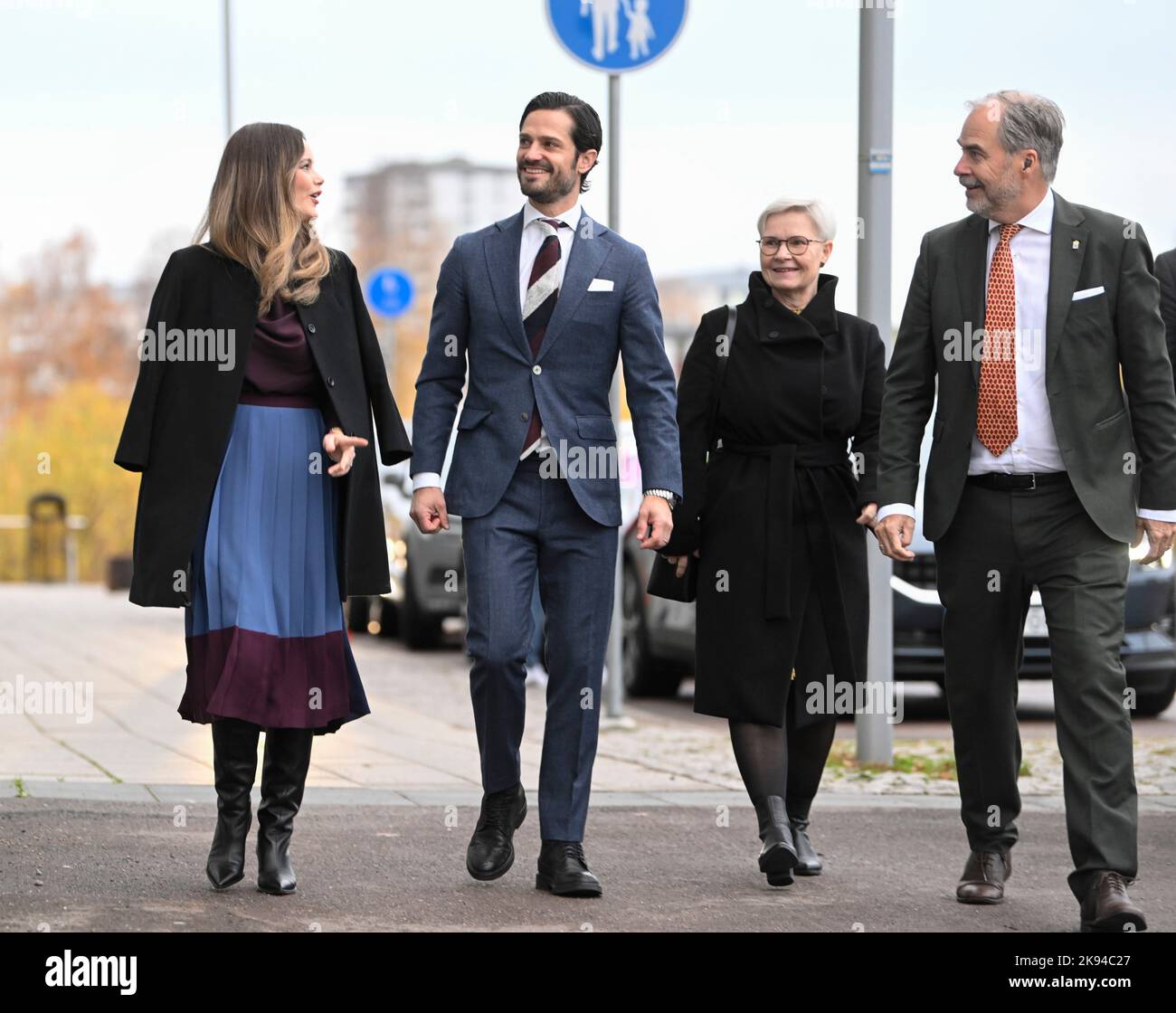Varmland, Suède, 26/10/2022, Karlstad, Suède, 26 octobre 2022. Le ...