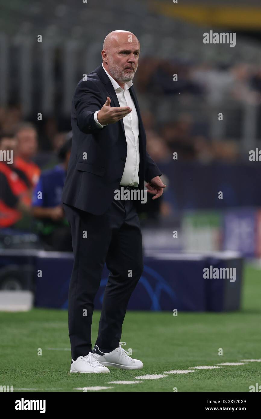 Milan, Italie, 26th octobre 2022. Michal Bilek l'entraîneur en chef de ...