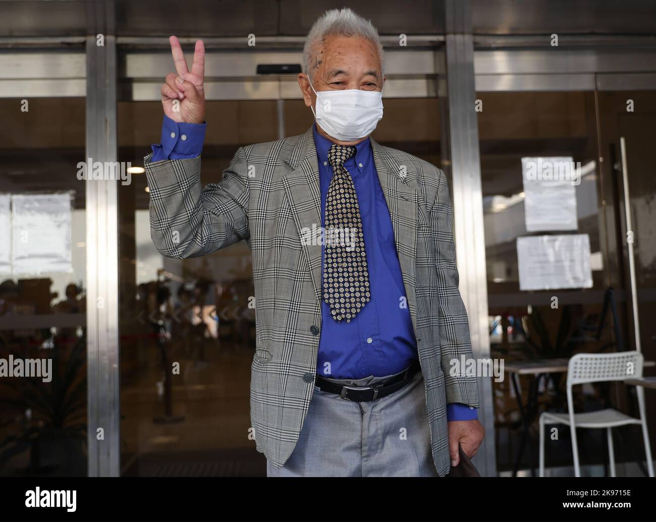 Le fonctionnaire à la retraite Kwok Cheuk-kin a rencontré la presse ...