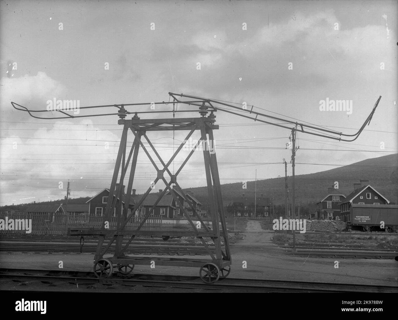 Chariot Ströcka 'Tekla'. Un type de véhicule qui est attaché avec le ...