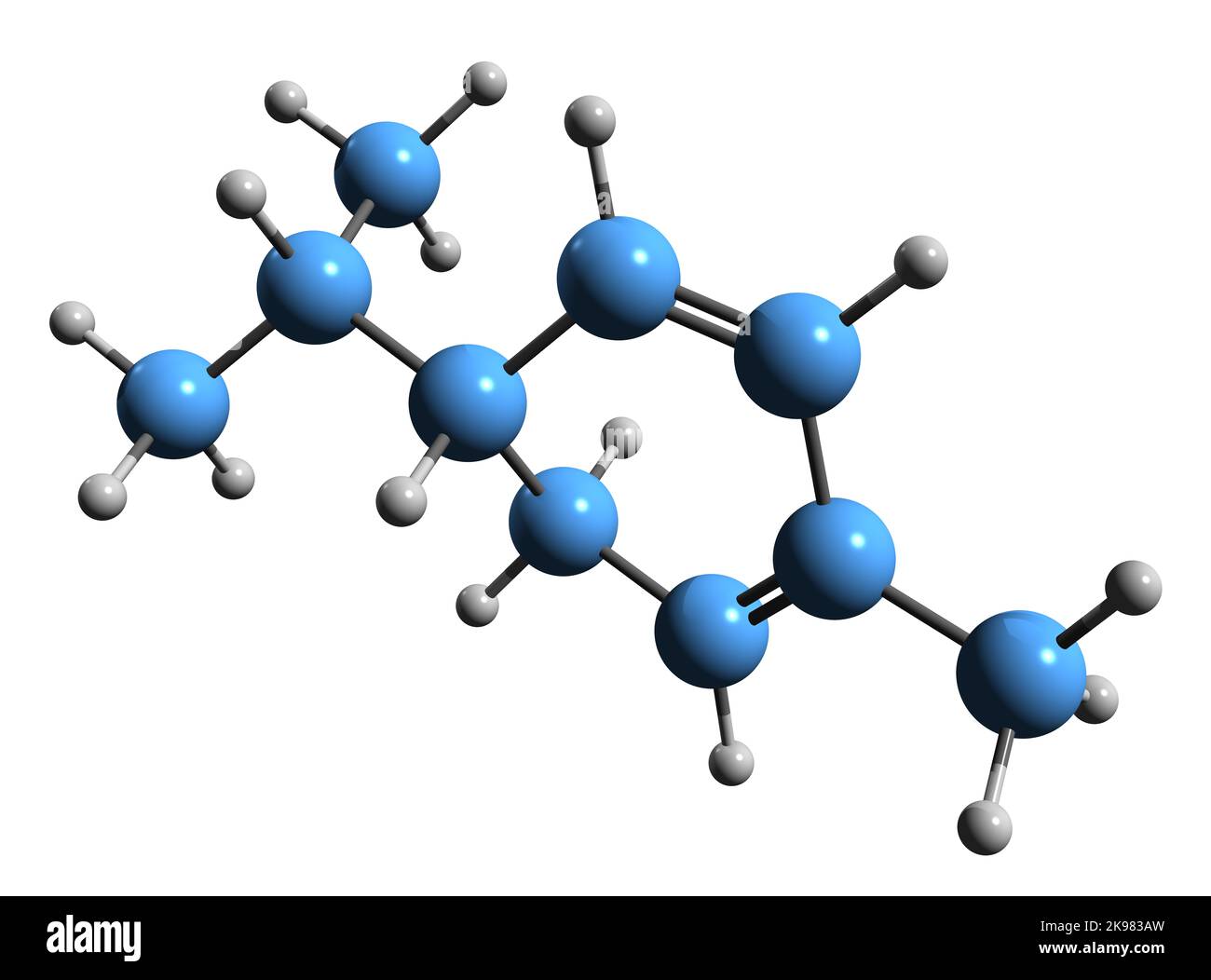 Structure chimique d'une molécule d'eau Banque de photographies et d ...