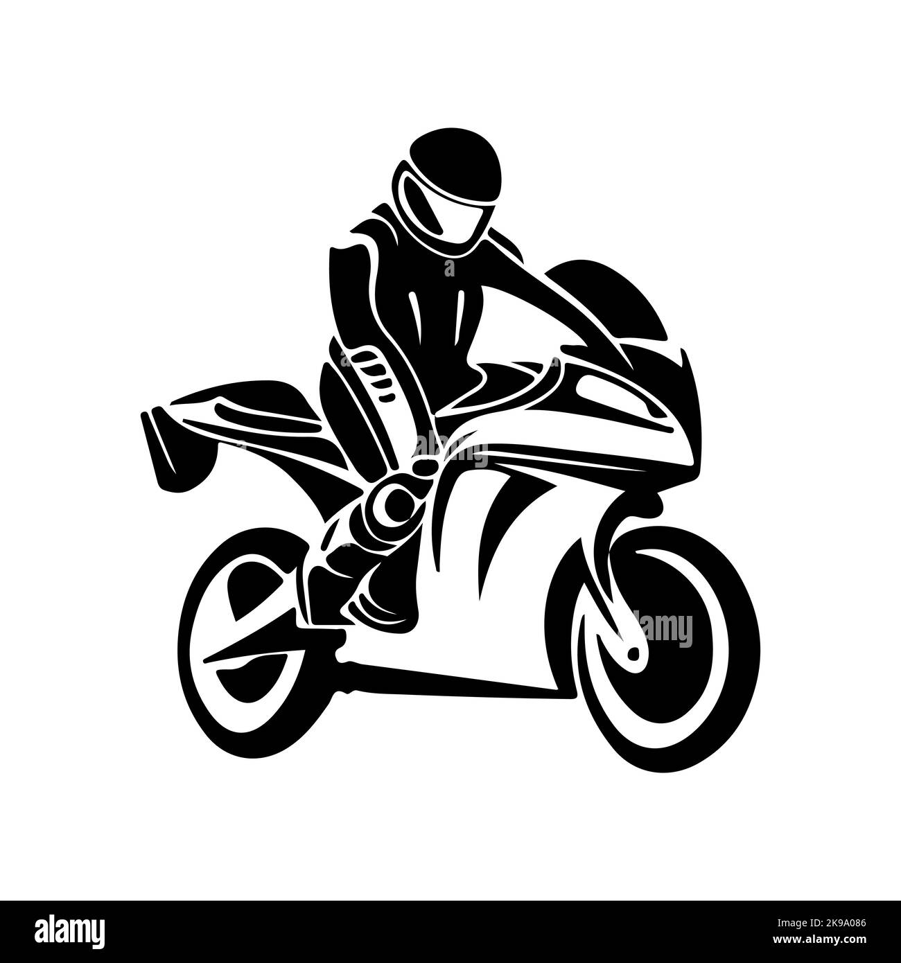 Logo de moto vectoriel. Grand logo moto. Logo moto Image Vectorielle ...