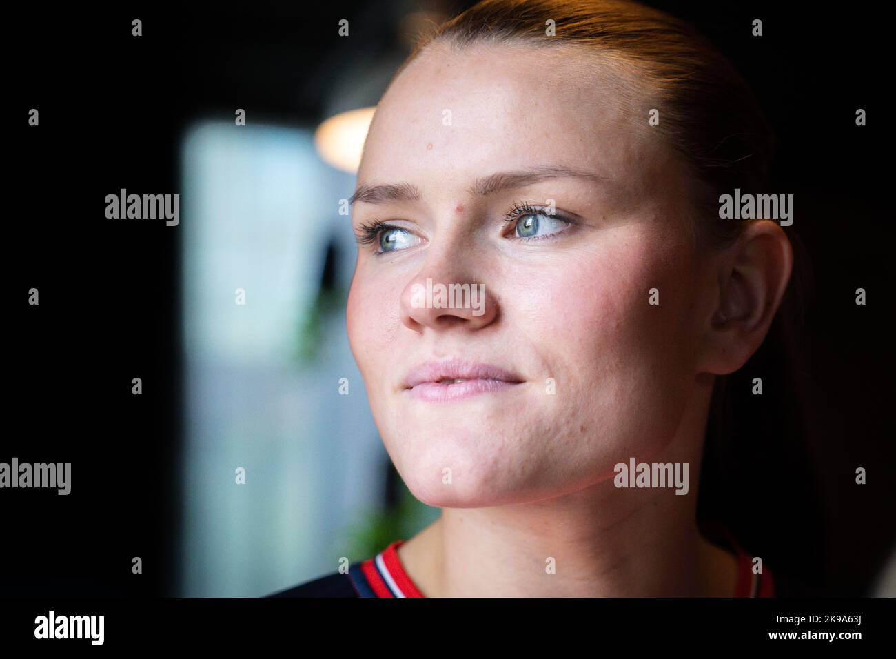 Stavanger 20221026.Anniken Wollik et le reste des filles de handball ...
