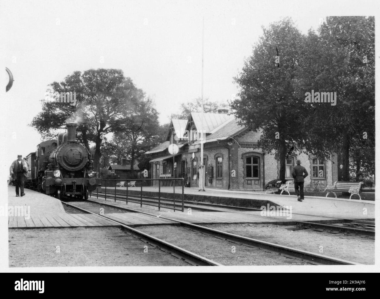 Le nom était 1943 la mine de Billesholm, puis Billesholm.station ...