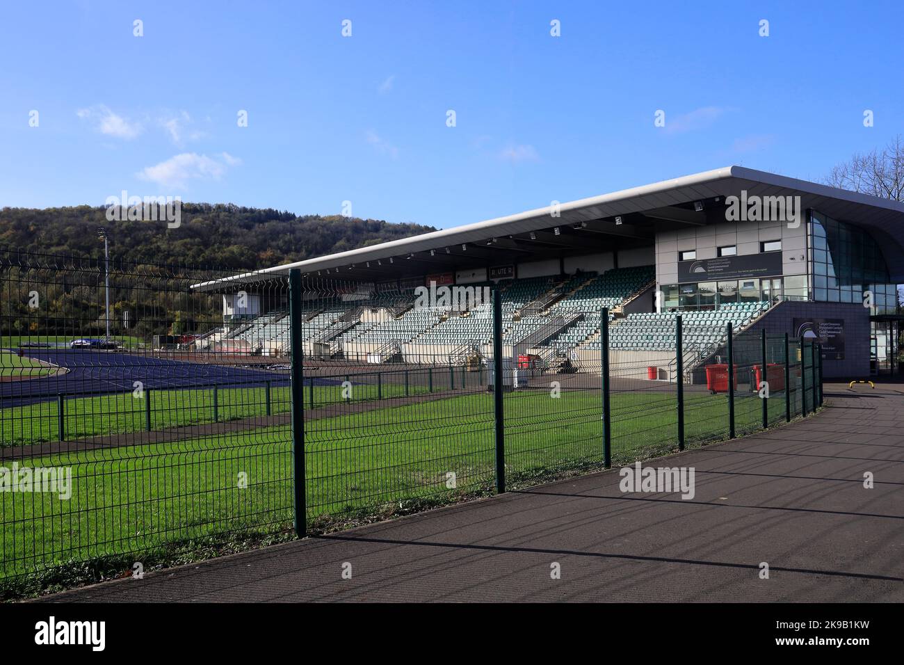 Campus sportif international de Cardiff. Stade d'athlétisme Leckwith ...