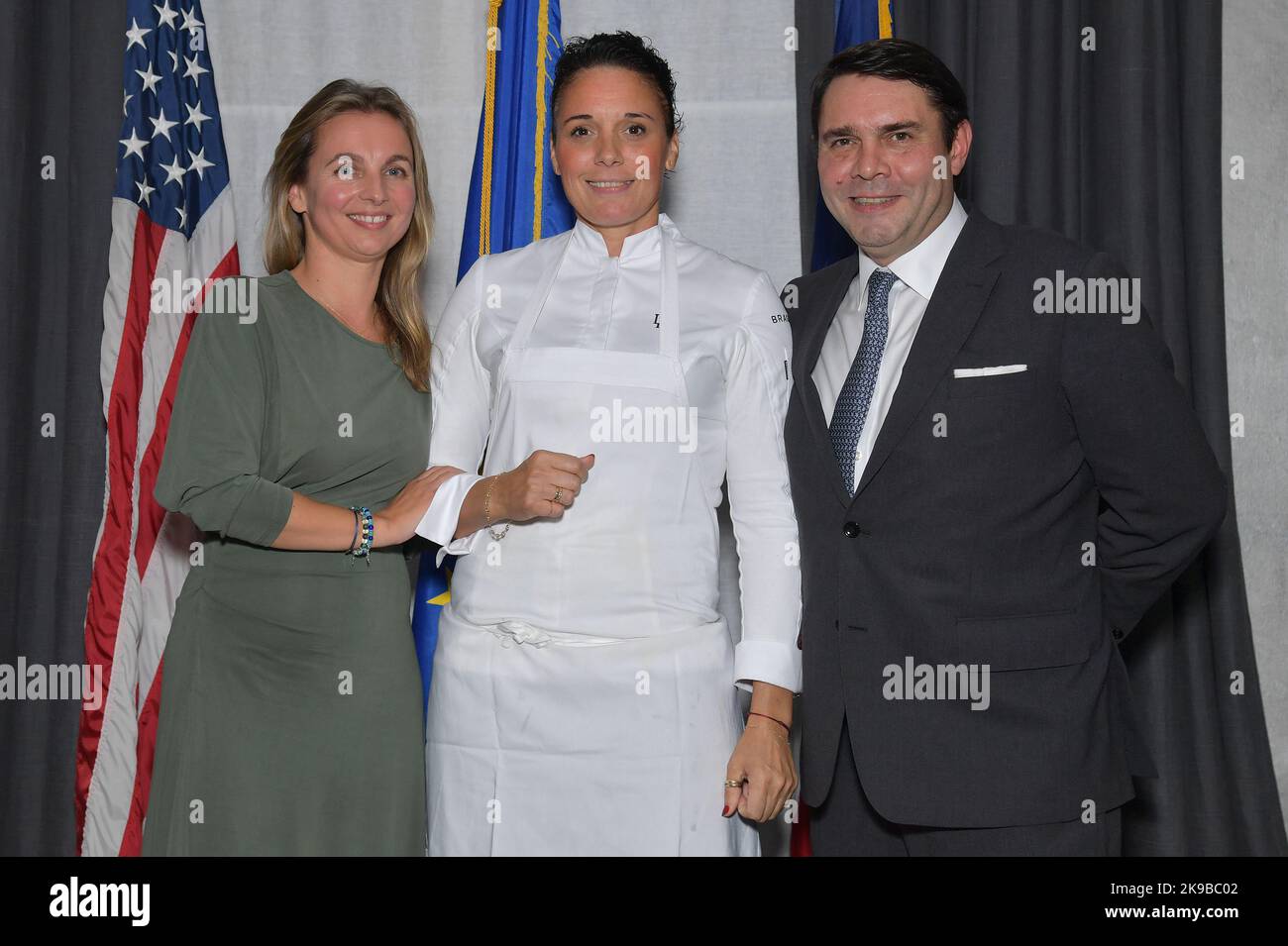 (G-D) Mailly Vranken, président et chef de la direction Vranken-Pommery ...
